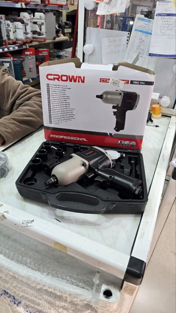 Clé a choque pneumatique crown 1150nm - worx-store.com